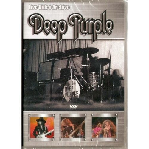 DVD DEEP PURPLE - LIVE VIDEO ARCHIVE - galleryrock