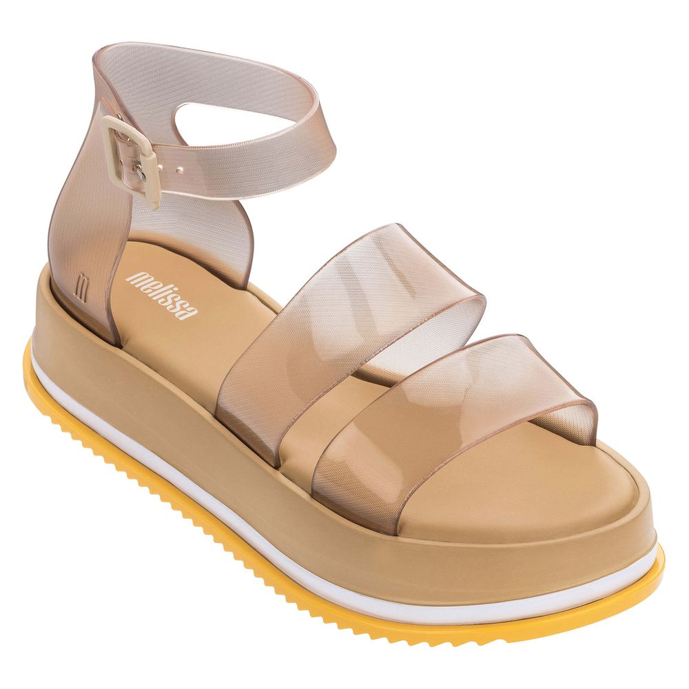 Melissa Model Platform - Bege Transparente - galleryrock