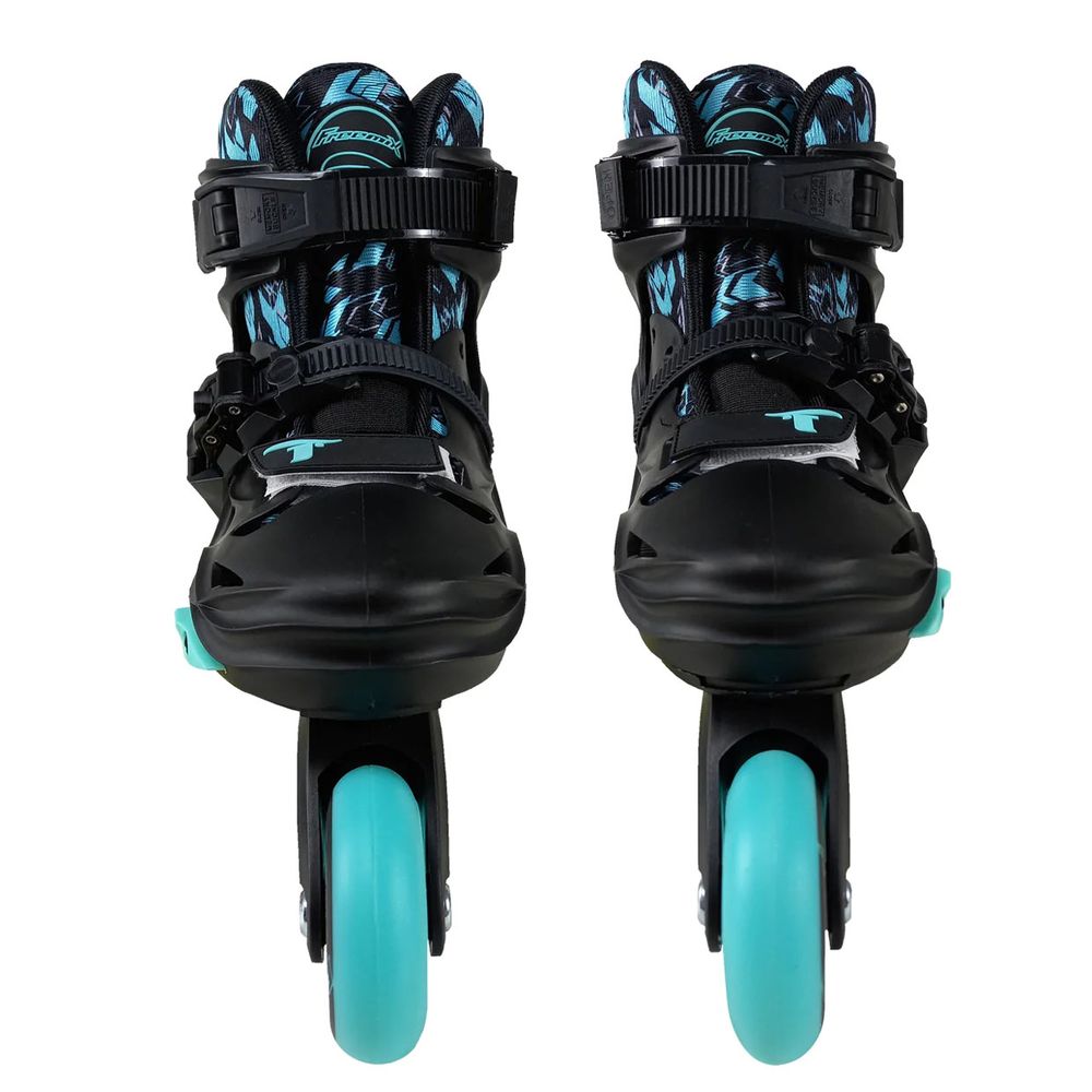Patins Inline Infantil Traxart Freemix - Preto/Verde - galleryrock